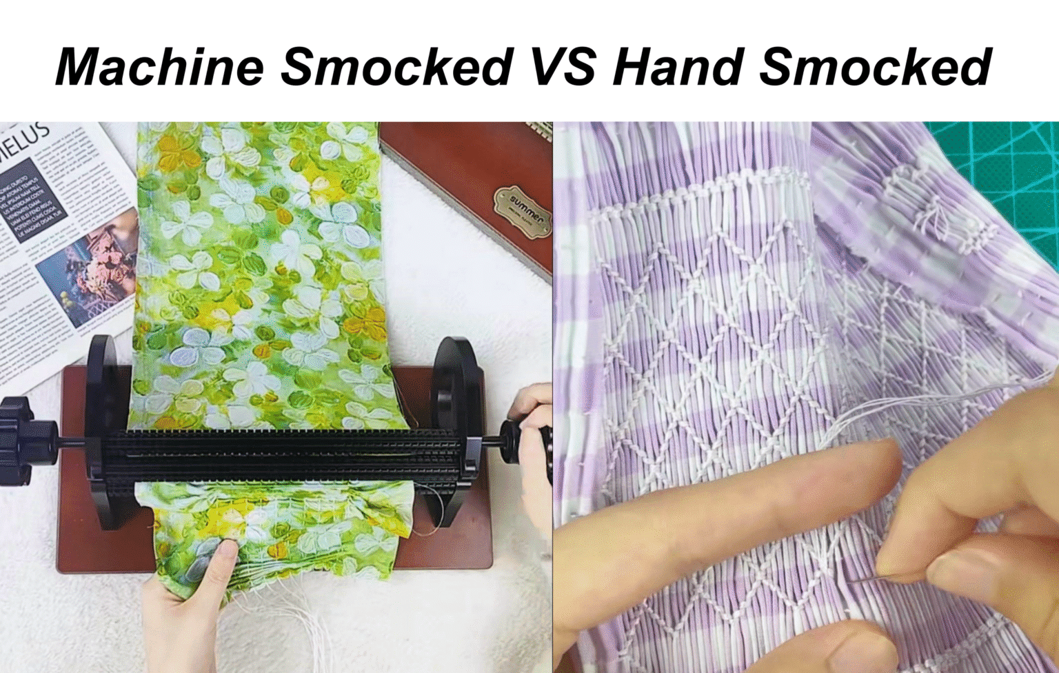 Hand Smocked vs Machine Smocked: Key Differences - Kabeier
