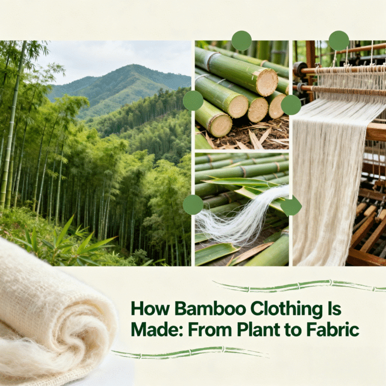 How Bamboo Clothing Is Made: From Plant to Fabric - Kabeier