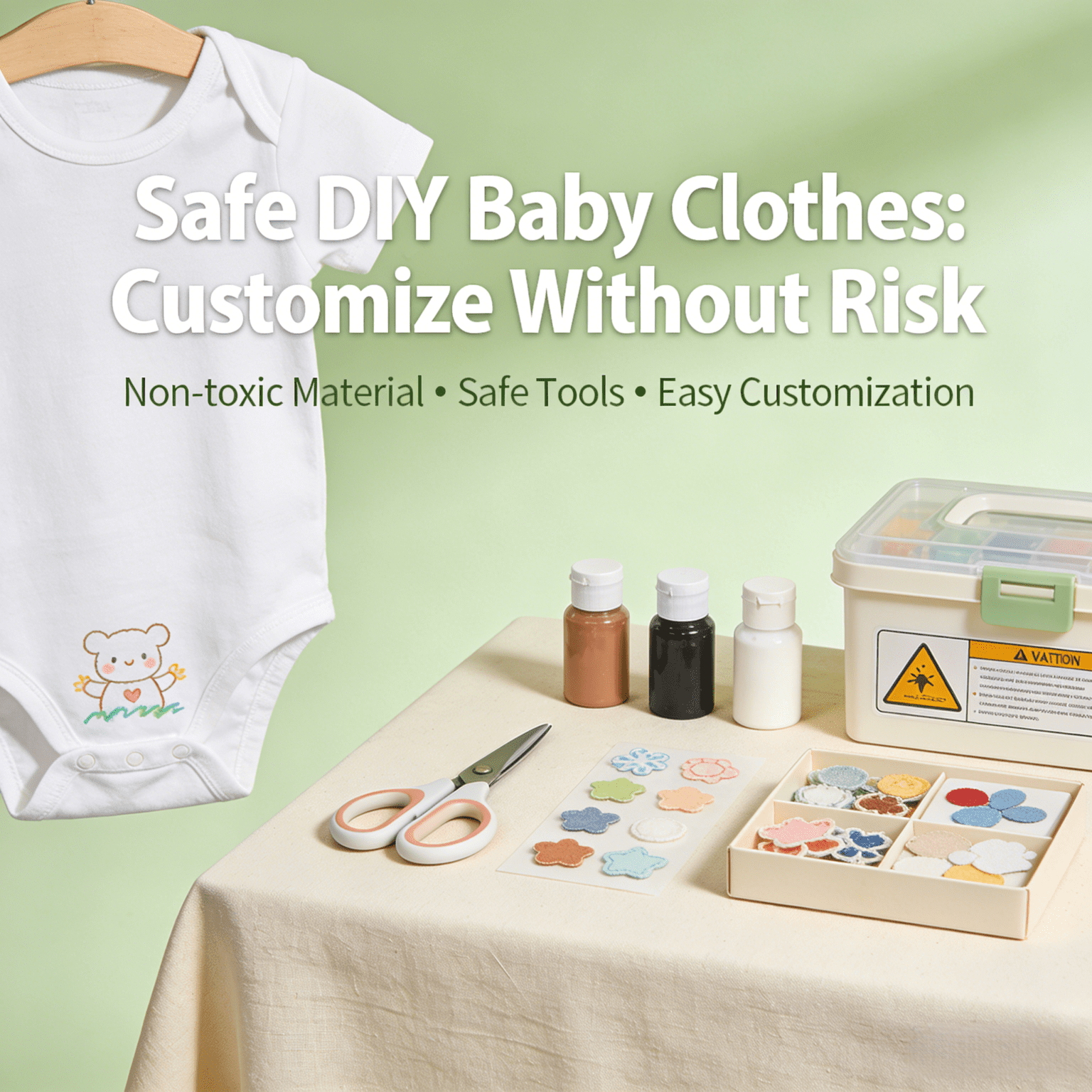 Safe DIY Baby Clothes: Customize Without Risk - Kabeier