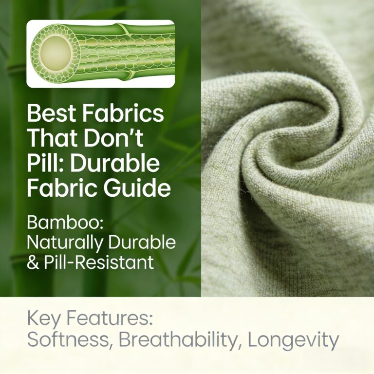 Best Fabrics That Don't Pill: Durable Fabric Guide - Kabeier