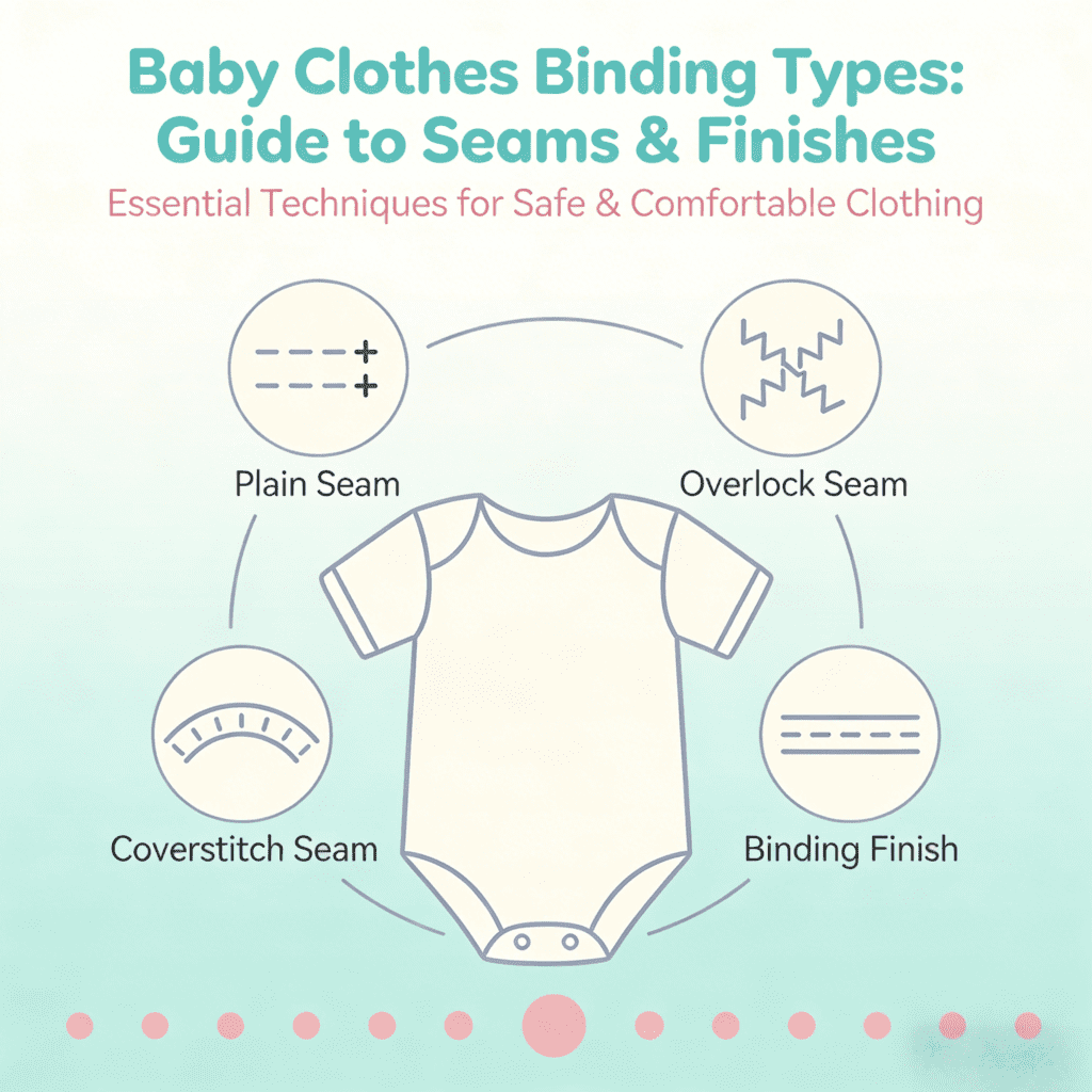 Baby Clothes Binding Types: Guide to Seams & Finishes - Kabeier