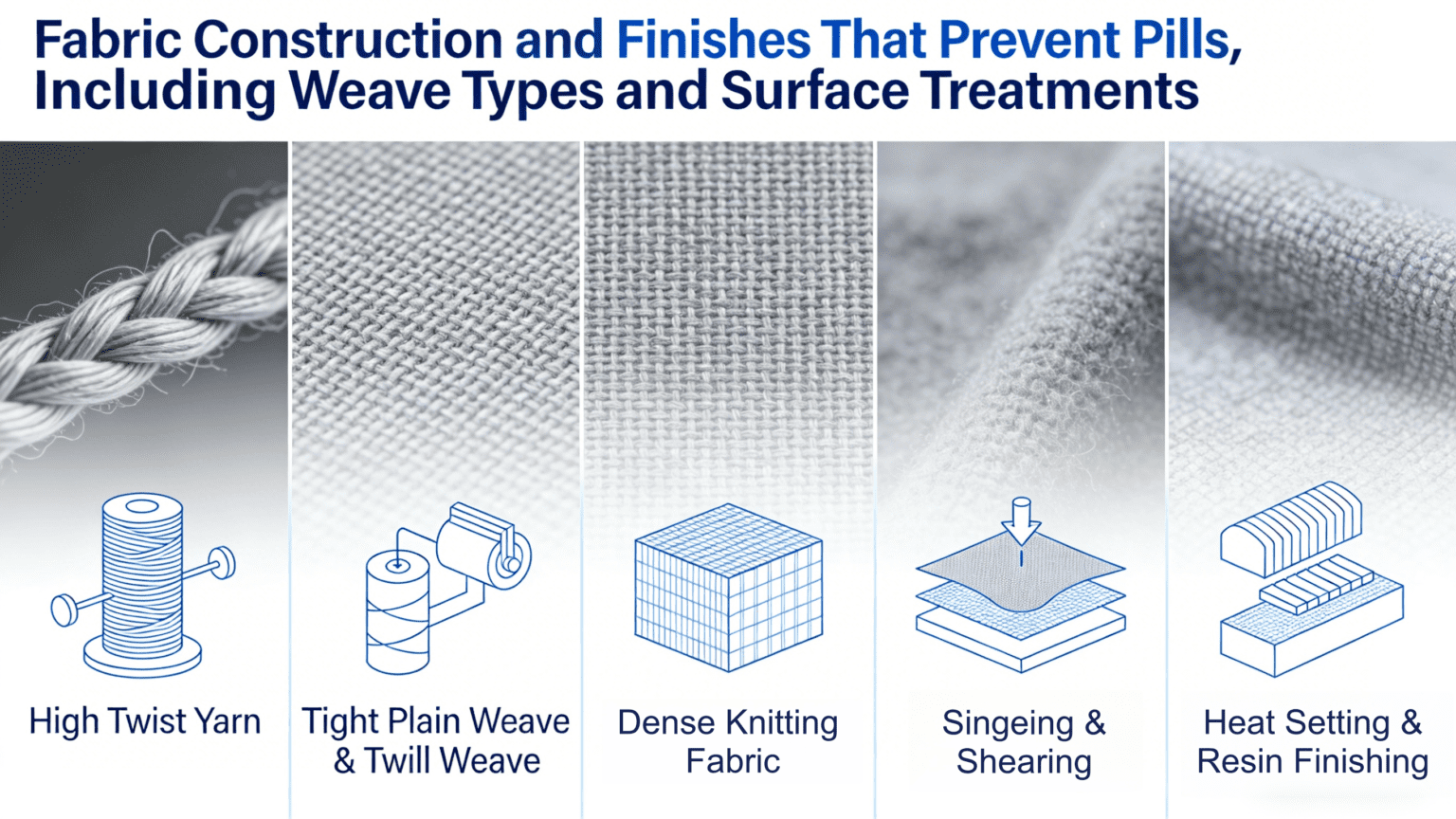 Best Fabrics That Don't Pill: Durable Fabric Guide - Kabeier